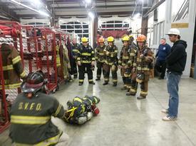 FIREFIGHTER DOWN TRAINING - Smithfield Volunteer Fire Department