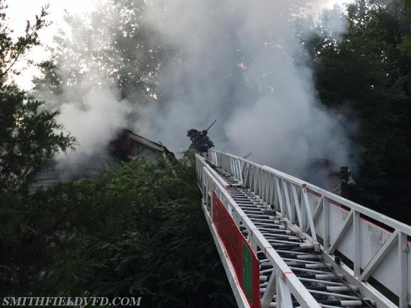 Smithfield takes in Carrolton Fire - Smithfield Volunteer Fire Department
