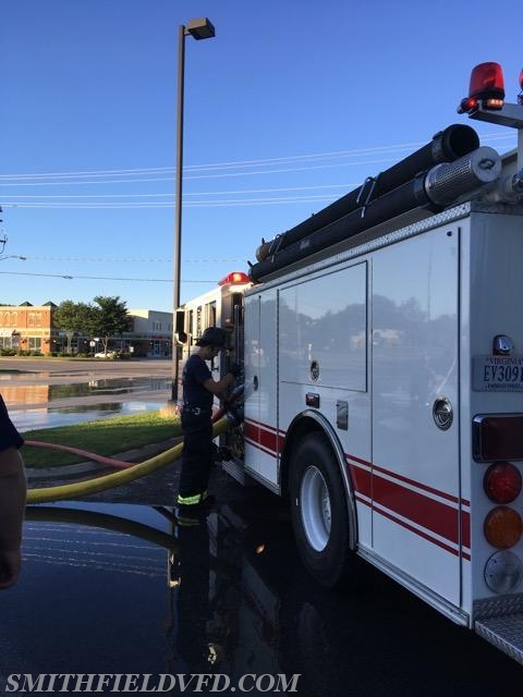 Monday Night Training - Smithfield Volunteer Fire Department